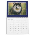 Navy Blue Nautical Rope Frame Photo Calendar | Zazzle