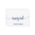 Romantic Gold Calligraphy | Flourish Reserved Sign | Zazzle