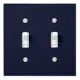Navy Blue, Simply Navy Blue Color Light Switch Cover | Zazzle