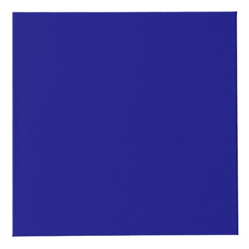 Navy Blue Solid Color Cube | Zazzle