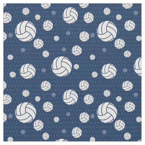 Volleyball Fabric | Zazzle