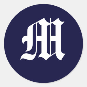 Letter M Stickers | Zazzle