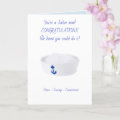 Navy Boot Camp Graduation Greeting Card | Zazzle