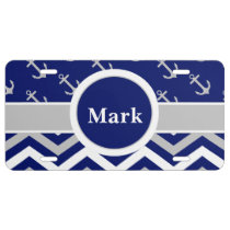 Custom Nautical License Plates | www.NauticalBoutique.Co