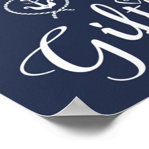 Navy Nautical wedding cards & Gift print | Zazzle
