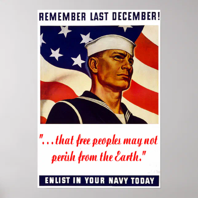 Navy Poster | Zazzle