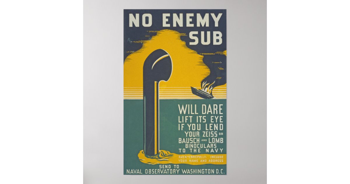 Navy recruiting World War II vintage military Poster | Zazzle