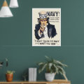 Navy! Uncle Sam is calling you Poster | Zazzle