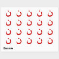 "NAZARENE - CHRISTIAN SOLIDARITY" CLASSIC ROUND STICKER | Zazzle
