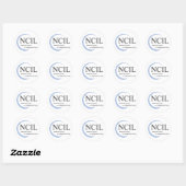 NCIL CLASSIC ROUND STICKER | Zazzle