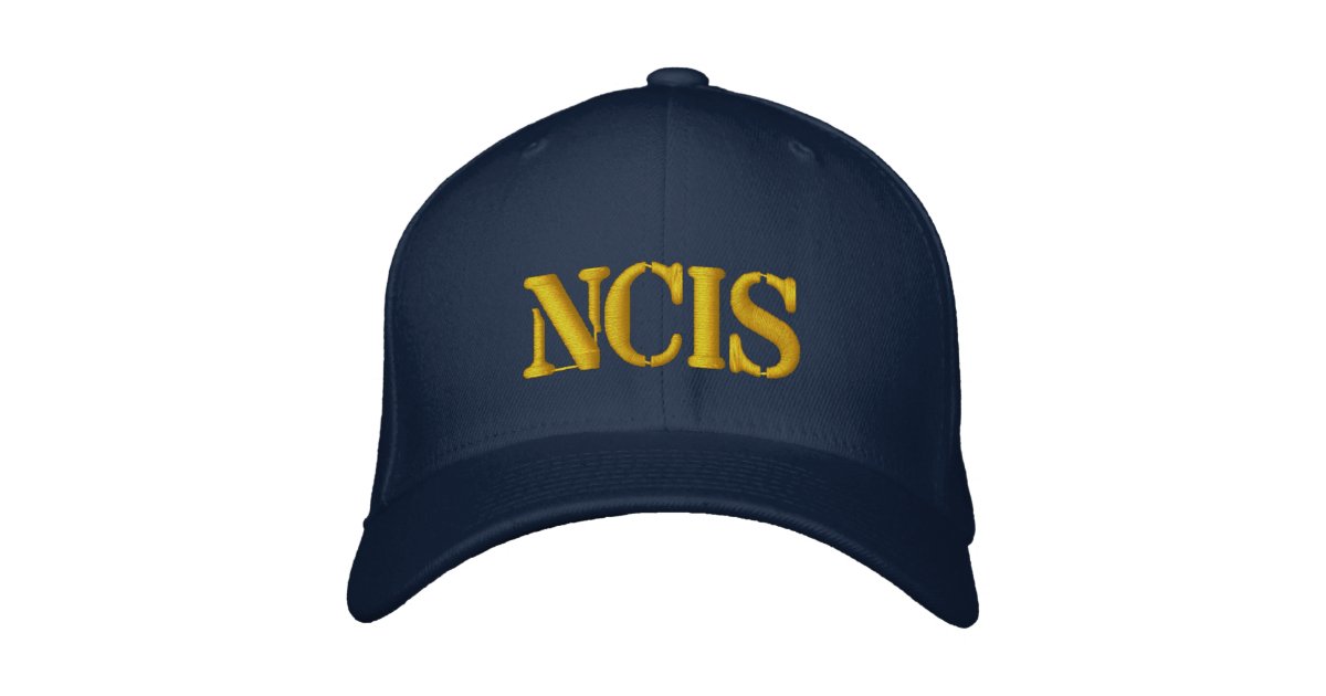 NCIS EMBROIDERED BASEBALL CAP | Zazzle