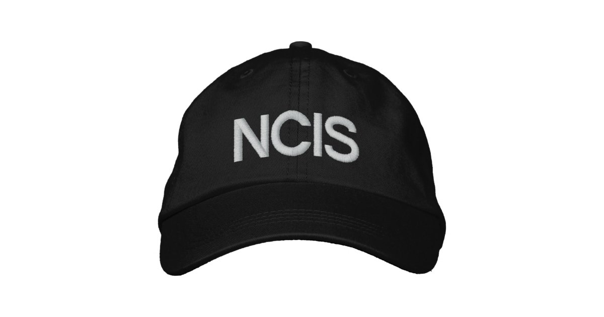NCIS EMBROIDERED BASEBALL HAT | Zazzle