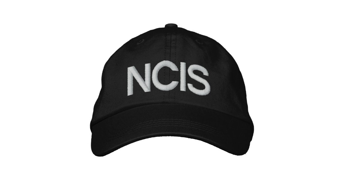 NCIS EMBROIDERED BASEBALL HAT | Zazzle