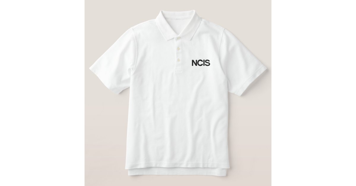 NCIS EMBROIDERED POLO SHIRT | Zazzle