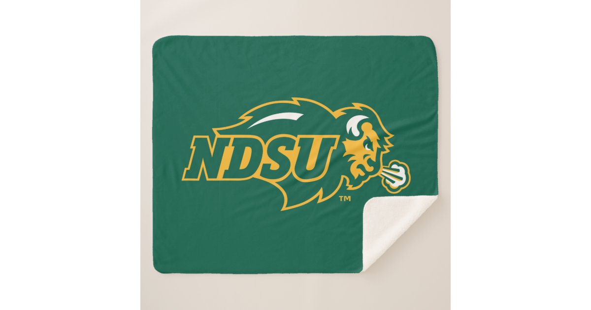 NDSU Bison Sherpa Blanket | Zazzle