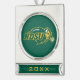 NDSU Bison Silver Plated Banner Ornament | Zazzle