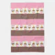 Neapolitan Ice Cream Stripe Pattern Kitchen Towel | Zazzle