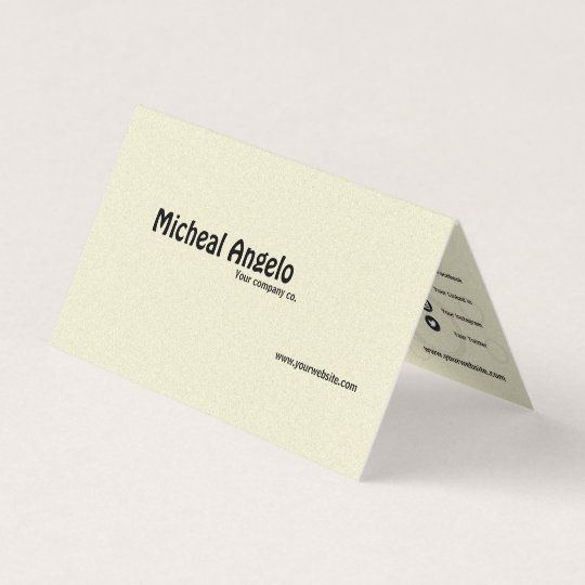 Neat folded business cards | Zazzle.com