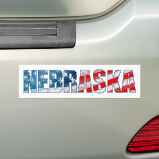 Nebraska Bumper Sticker | Zazzle