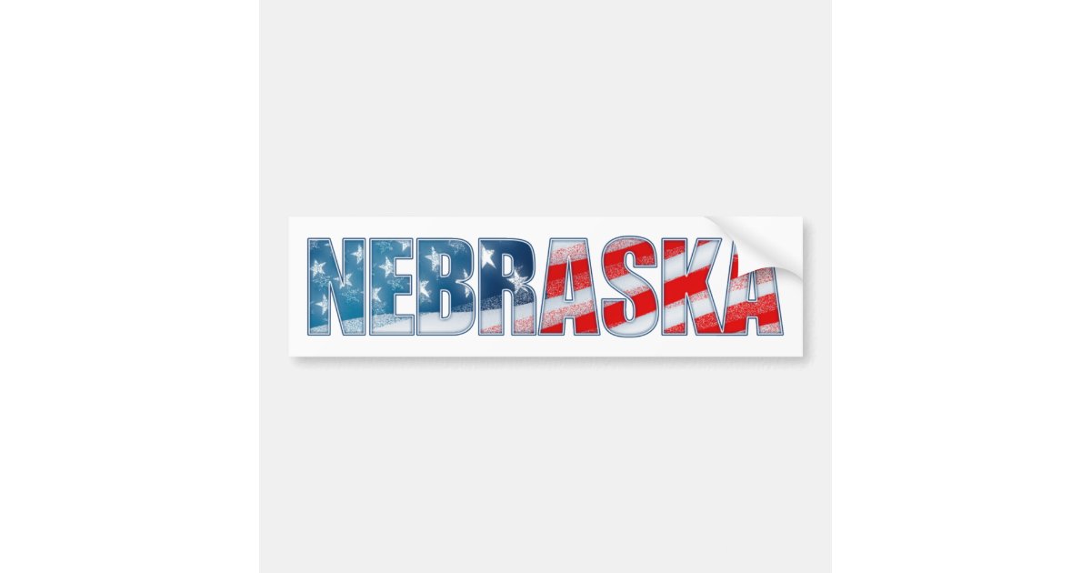 Nebraska Bumper Sticker | Zazzle