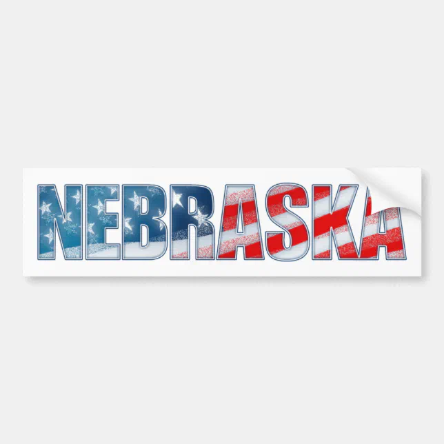 Nebraska Bumper Sticker | Zazzle
