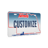 Nebraska Custom License Plate | Zazzle