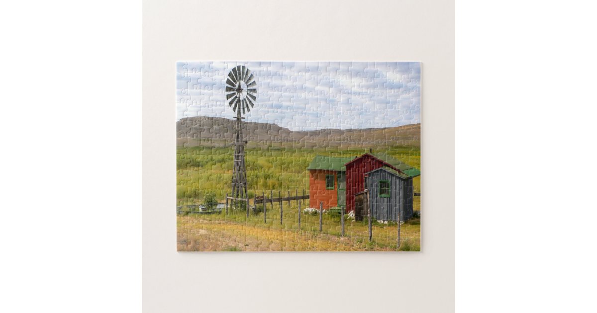 Nebraska Landscape. Jigsaw Puzzle | Zazzle