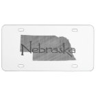 Nebraska Custom License Plate | Zazzle.com