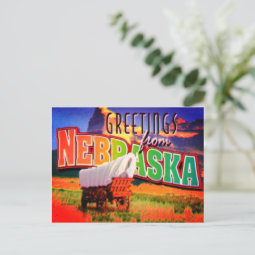 Nebraska Postcard | Zazzle