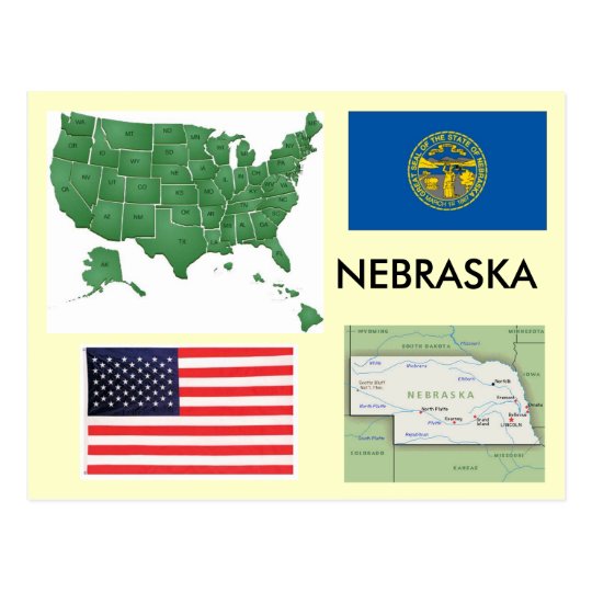 Nebraska, USA Postcard | Zazzle.com