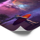 Nebula Astronaut Poster | Zazzle