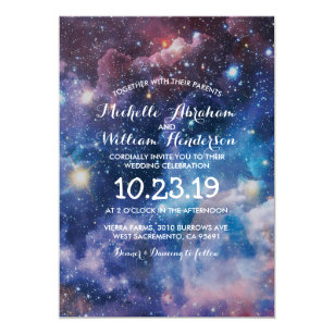 Galaxy Invitations | Zazzle