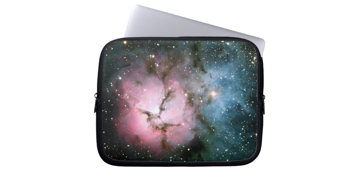 Nebula stars galaxy hipster geek cool nature space laptop sleeve | Zazzle
