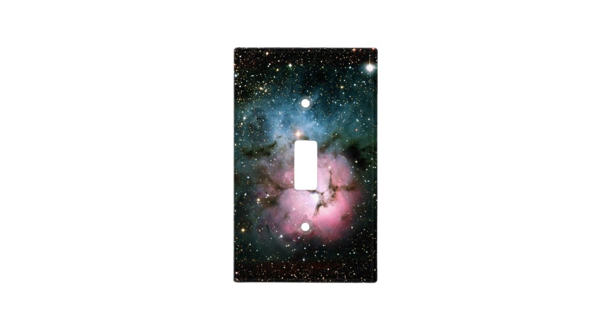 Nebula stars galaxy light switch cover | Zazzle