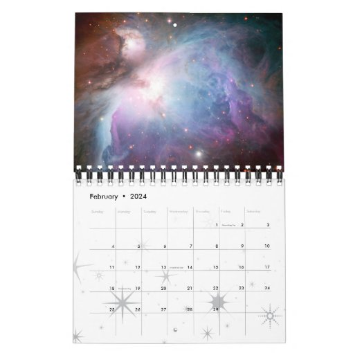 Nebulae Space Astronomy 2019 Universe NASA Calendar | Zazzle