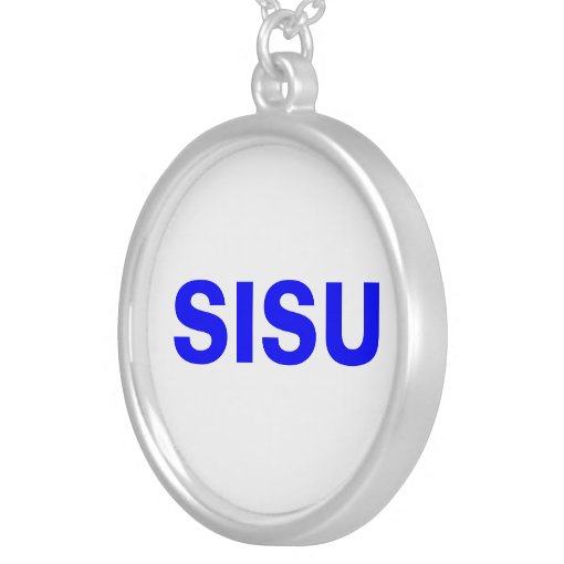 Necklace SISU Nature& Spirit of the Finnish People | Zazzle