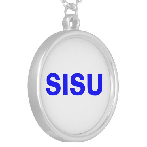 Necklace SISU Nature& Spirit of the Finnish People | Zazzle