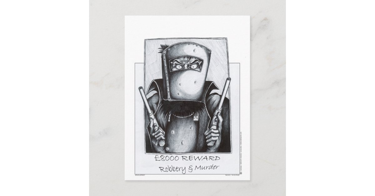 Ned Kelly (Wanted Poster) Postcard | Zazzle