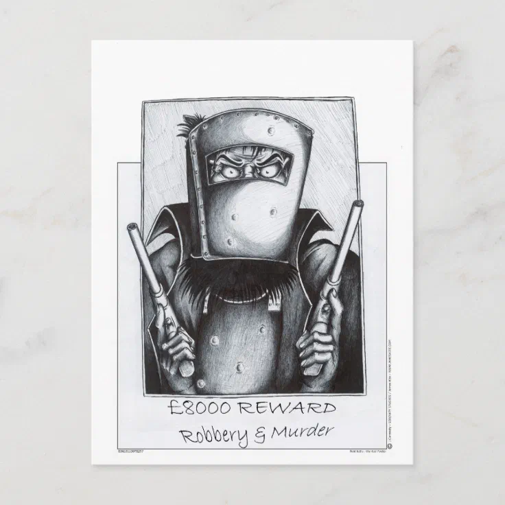 Ned Kelly (Wanted Poster) Postcard | Zazzle