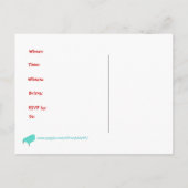 Neighbor Get Together Invitations on postcards | Zazzle