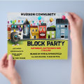Neighborhood Block Party Flyer | Zazzle