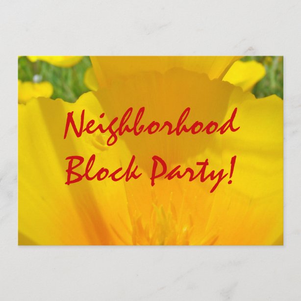 Neighbor Invitations | Zazzle