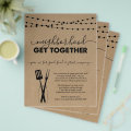 Neighborhood Get Together Invitation Flyer | Zazzle