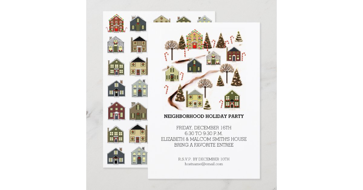 Neighborhood Party Invitation | Zazzle