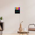 Neighborhood rock the block Block Party Invitation Poster | Zazzle