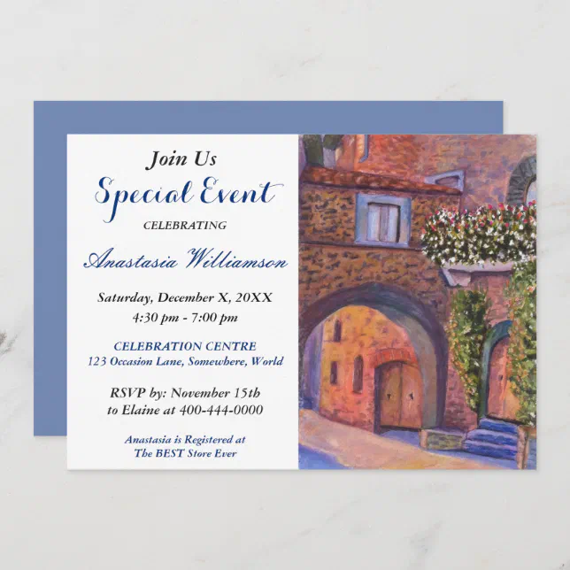 NEIGHBOURHOOD PARTY EVENT INVITE | Zazzle