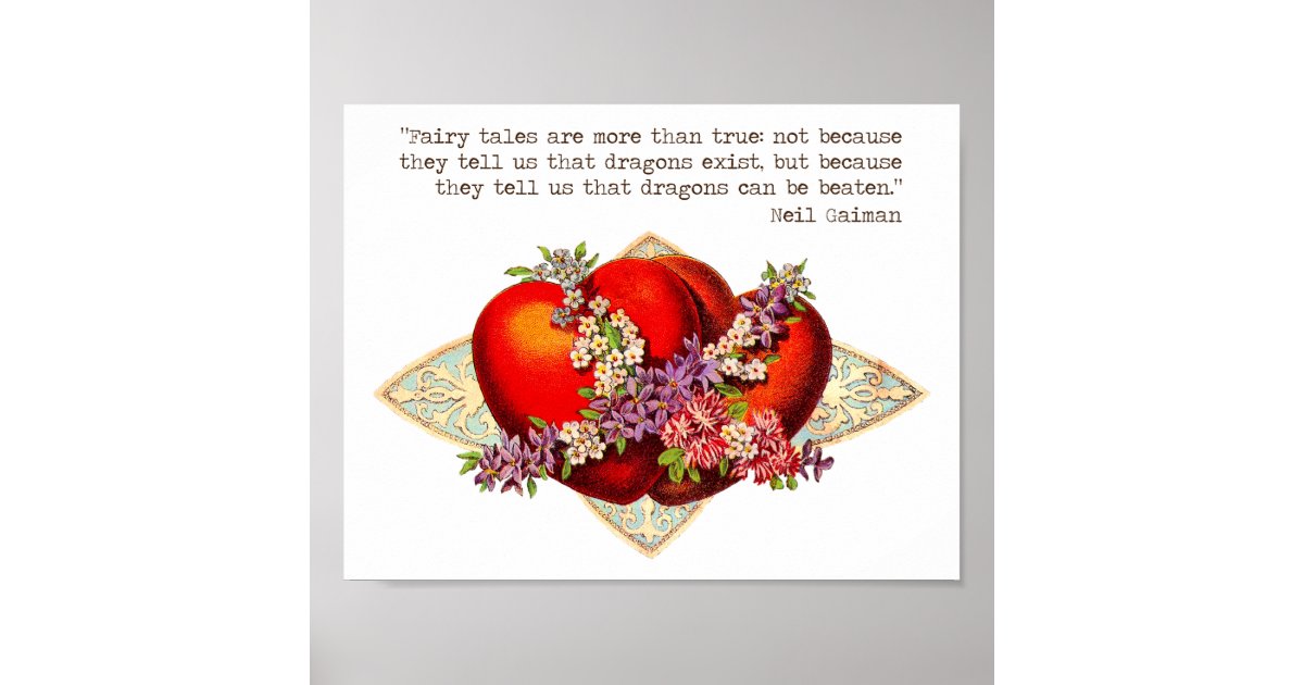 Neil Gaiman Quote Poster | Zazzle