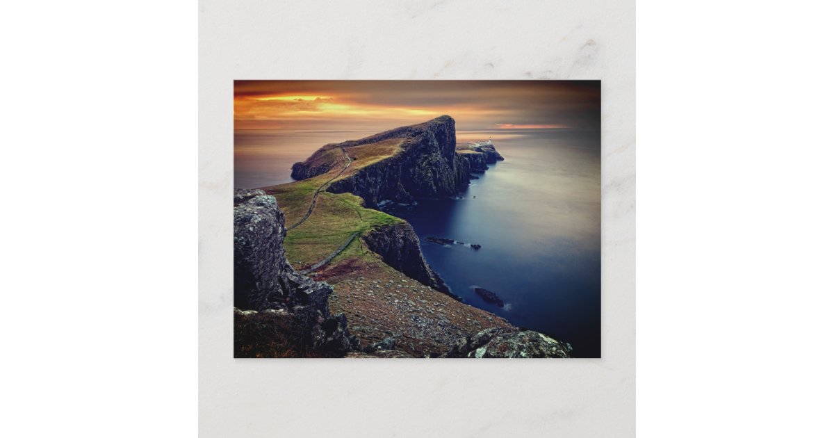 Neist Point, Isle of Skye, Scotland Postcard | Zazzle
