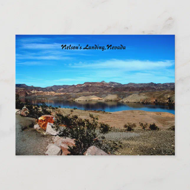 Nelson's Landing,Nevada Postcard | Zazzle