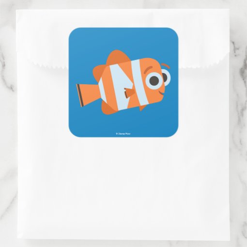 Nemo | Chart Your Own Adventure Square Sticker | Zazzle